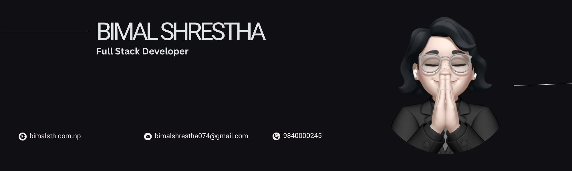 Bimal Shrestha | About